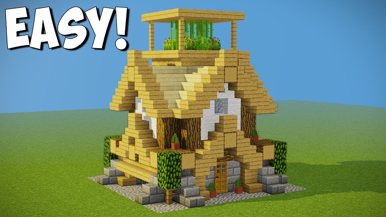 Minecraft: 11x11 Starter House Tutorial - How to build a house in ...