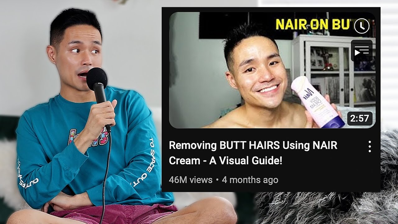 He Made a TOTALLY NUDE Nair Video on YouTube - YouTube