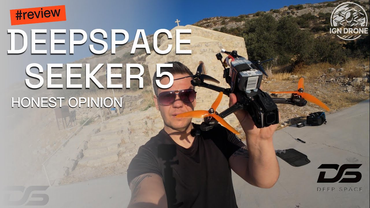 My first 5" fpv drone - DEEPSPACE SEEKER 5 / first flight / review ...