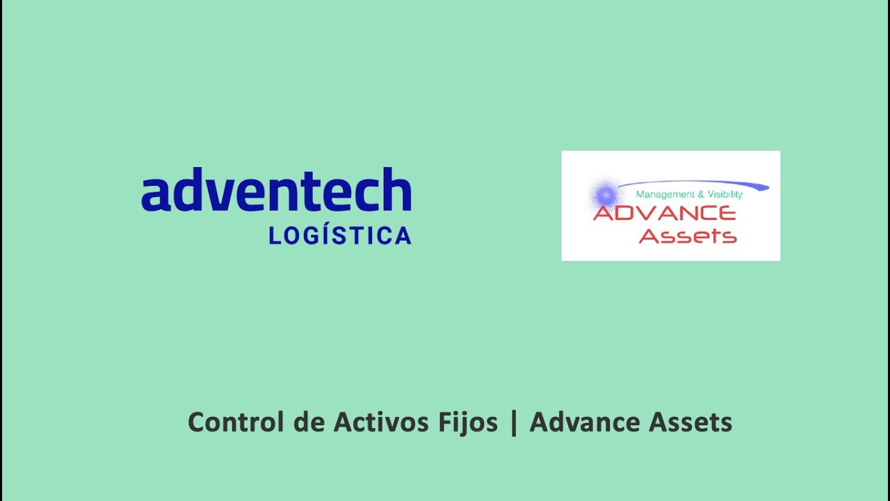Advance Assets ‐ Control de Activos Fijos - YouTube