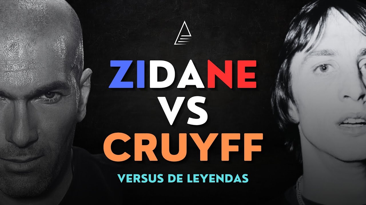 ZINEDINE ZIDANE VS JOHAN CRUYFF II FÚTBOL TOTAL VS FÚTBOL FÍSICO - YouTube