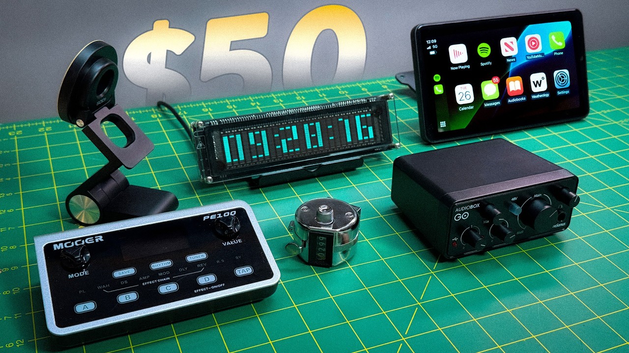 6 Desk Gadgets & Accessories Under $50 - YouTube