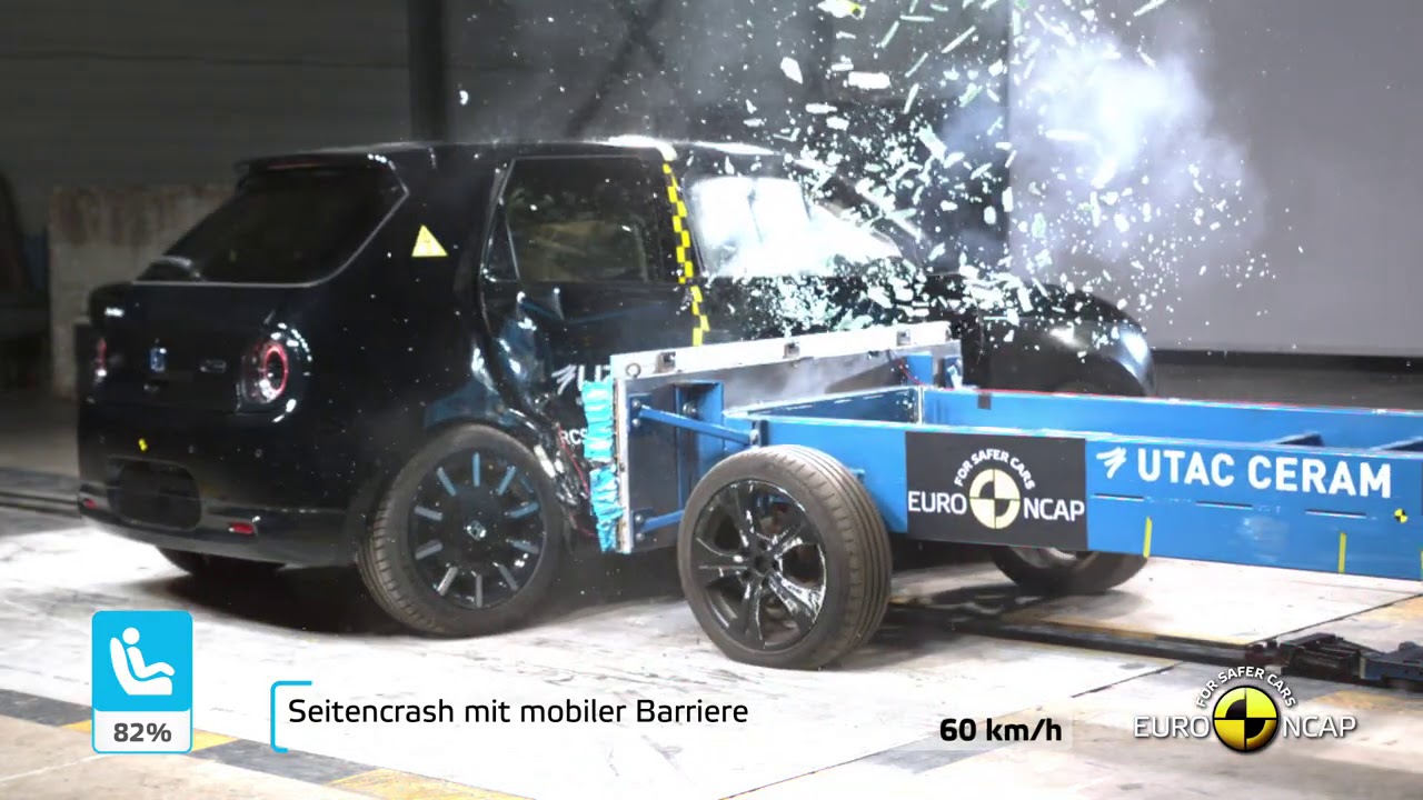 Honda e im Crashtest | ADAC & Euro NCAP - YouTube