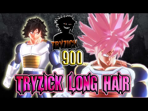 Dragonball XV - Custom Long Hair + 900 Subscribers - Tryzick - YouTube