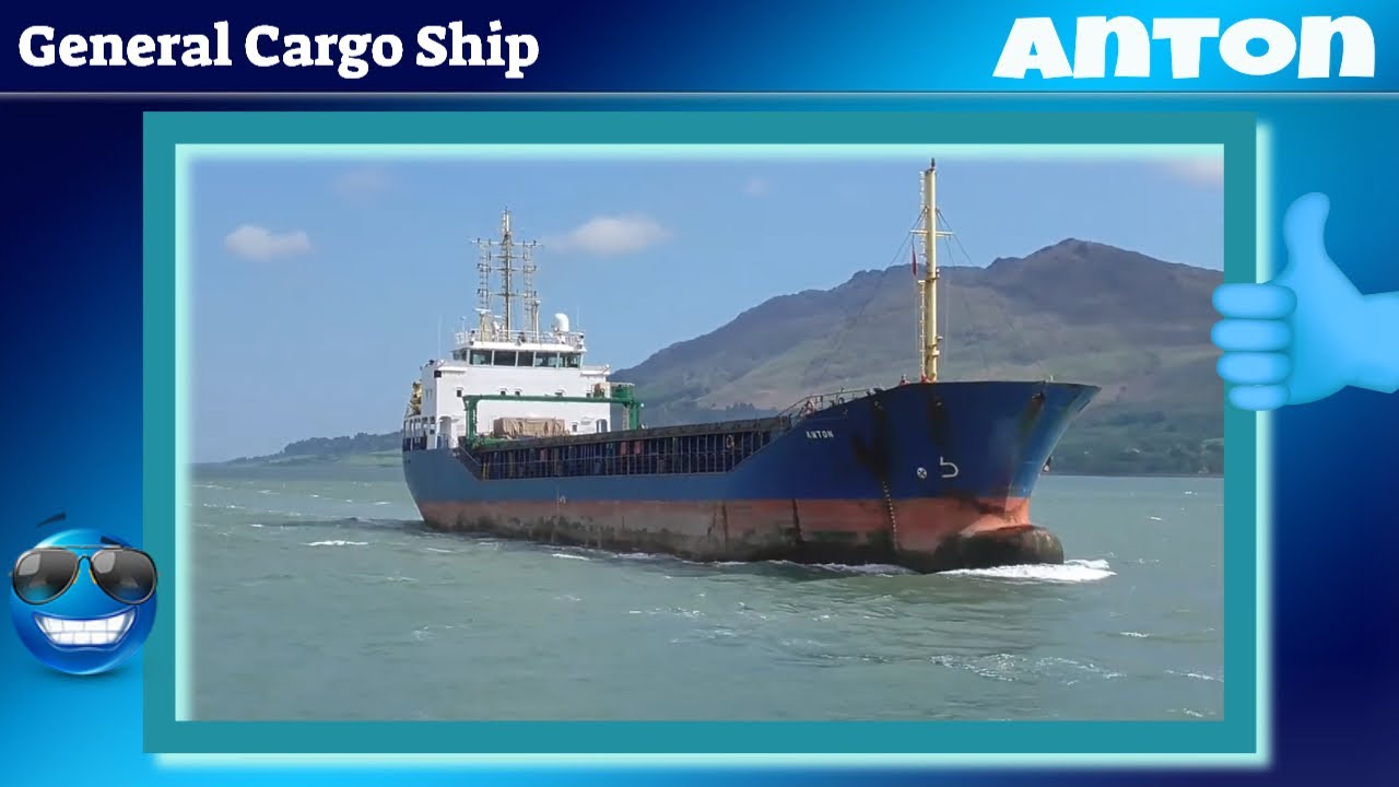 Cargo Ship - Anton arrives at Warrenpoint Harbour | Ships of the Oceans ...