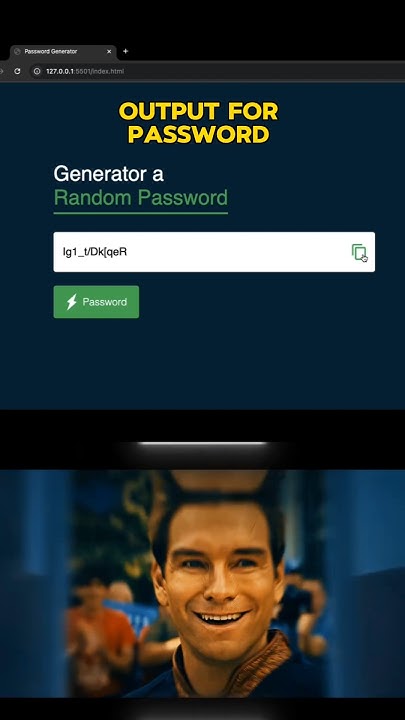 Password Generator 🎉 Html Css3 Javascript Password Generator Frontend Webdevelopment