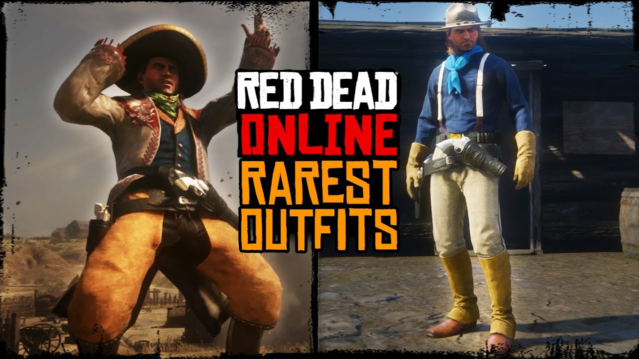 These Are The RAREST Outfits In Red Dead Online (RDR2 Online) - YouTube