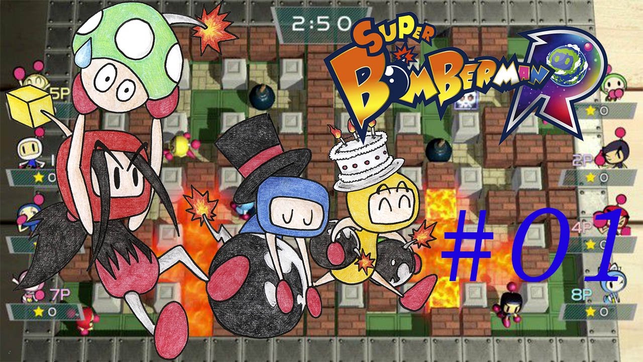 Super Bomberman R - Gameplay 1 - Primeras explosiones con David - YouTube