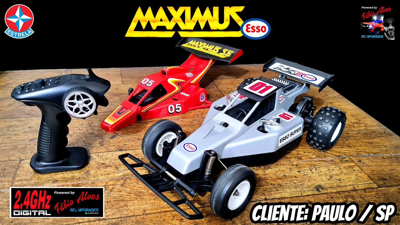 MAXIMUS ESTRELA "VERSÃO ESSO" PROMOCIONAL ANOS 80 - SISTEMA AUTOMODELO ...