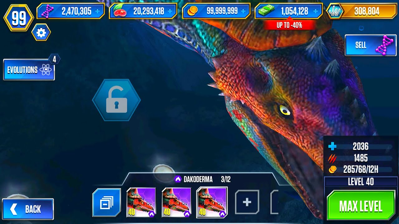 NEW UNLOCK HYBRIDS DAKODERMA LEVEL 40 | HT GAME - YouTube