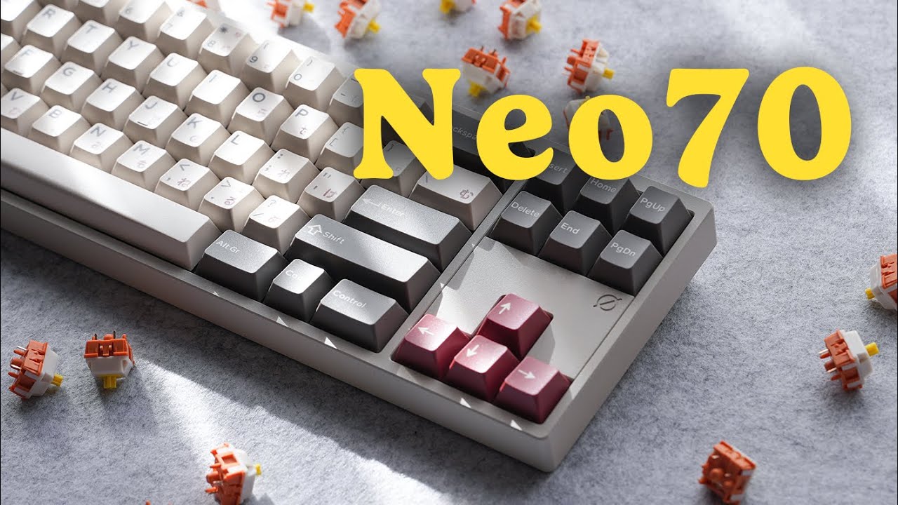 Neo70 - Budget, Crispy, Elegant FRL Keyboard - YouTube