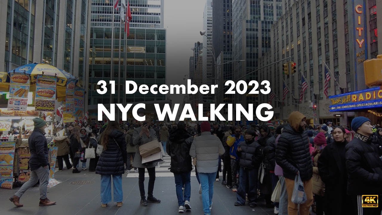 ⁴ᴷAfternoon walk in New York / Virtual Tour - Manhattan NYC Walk | New ...