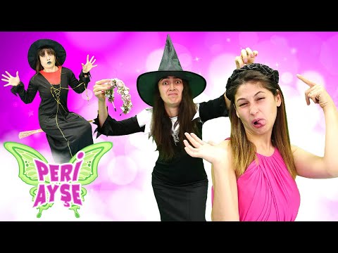Kız videoları. Peri Ayşe kötü peri oluyor! Sihir yapma videosu