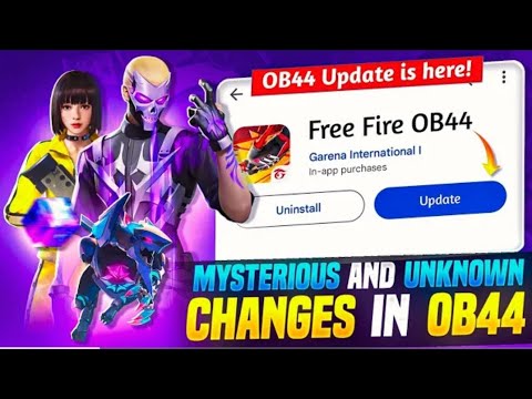 OB44 Update All Details। OB44 Update এ কি আসতে চলছে😱Free Fair New ...