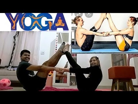 Desafio da YOGA em dupla | YOGA CHALLENGE - YouTube