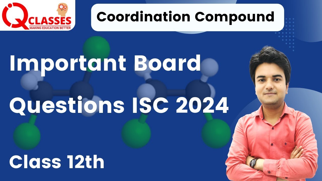 Coordination compound board Question | Class 12 | By Pratyush sir - YouTube