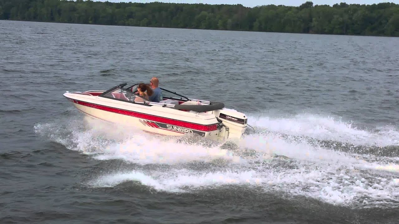 1989 sunbird spl 150 @ mosquito lake - YouTube