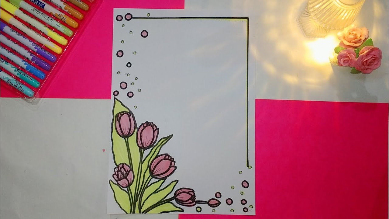 Beautiful Border Designs/A4 Sheet/Project Work Designs/Assignment Front ...