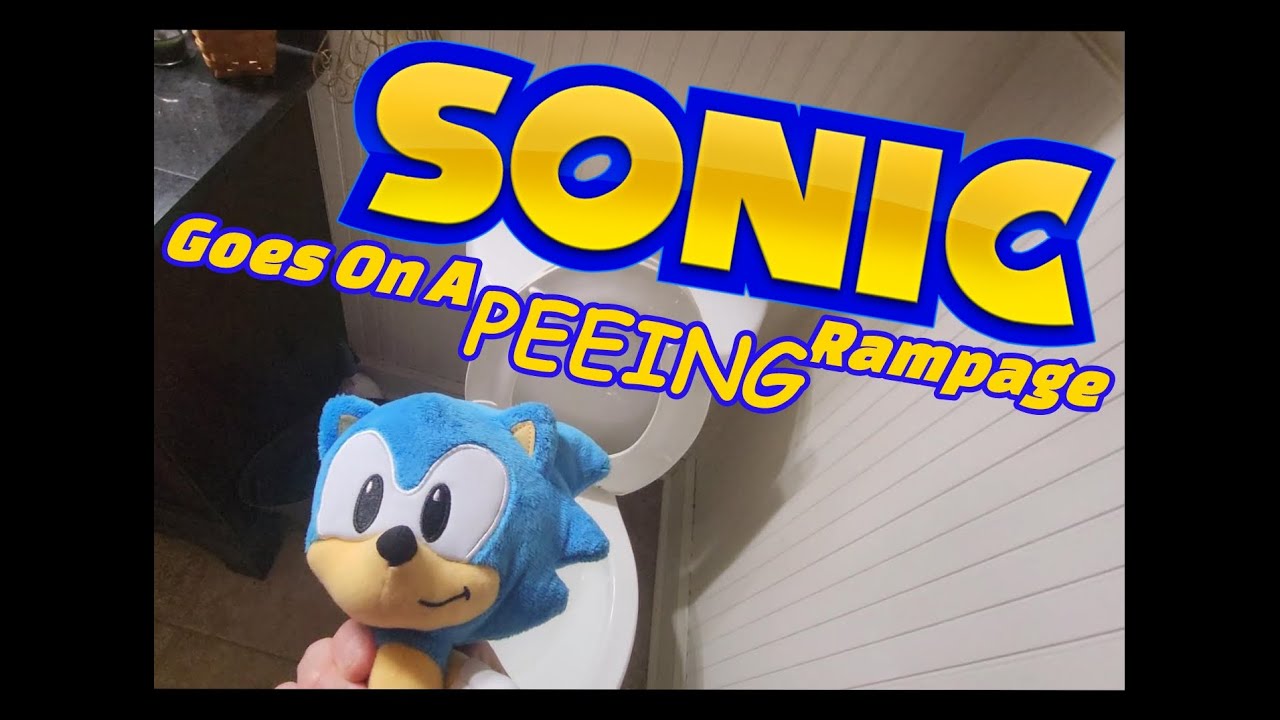 Sonic Goes On A Peeing Rampage - YouTube