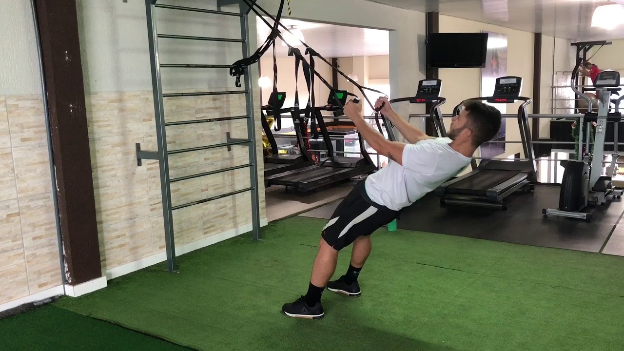 FUNCIONAL - Remada Fechada TRX - YouTube