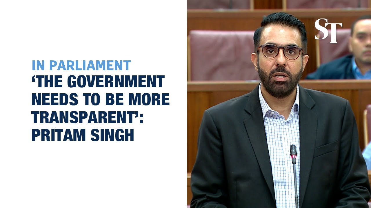 Pritam Singh calls for more transparency with Budget spending - YouTube