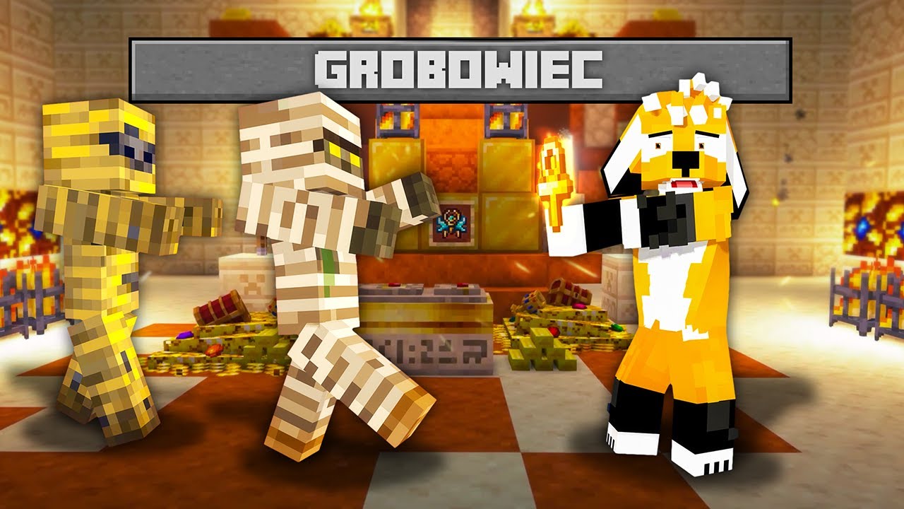 OKRADAM GROBOWIEC, KTÓREGO STRZEŻE MUMIA! | MINECRAFT - YouTube