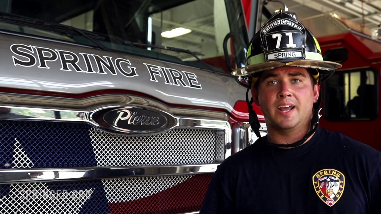 The Spring Fire Department's First Recruitment Ad - YouTube