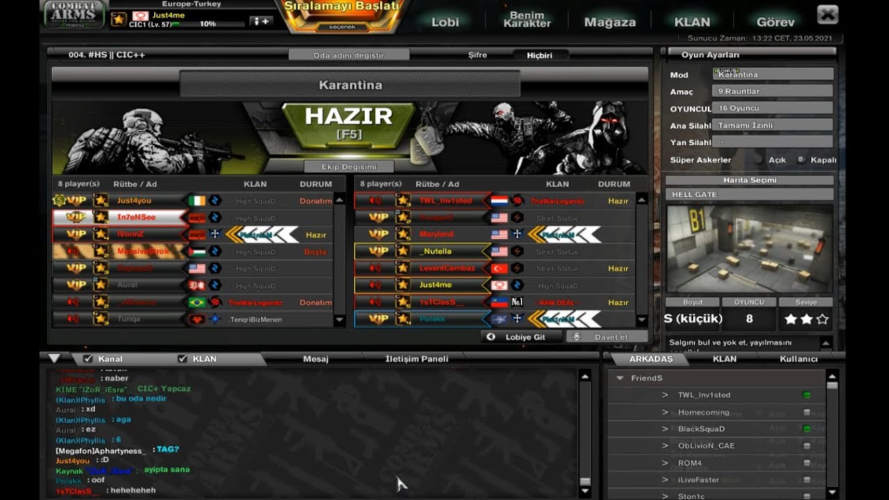 Combat Arms Classic First CIC+ Room -High SquaD- - YouTube