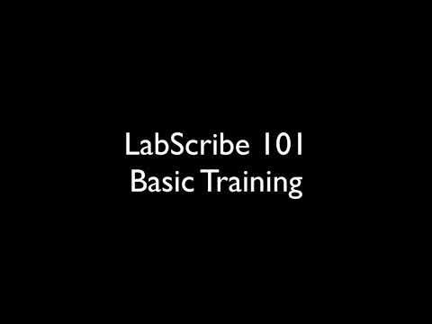 LabScribe 101 - Basic Training - YouTube