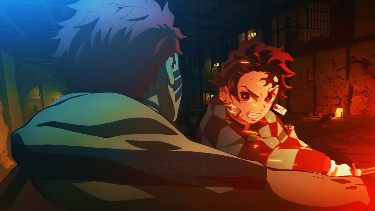 Akaza VS Tanjiro & Tomioka | Demon Slayer Edit | - YouTube