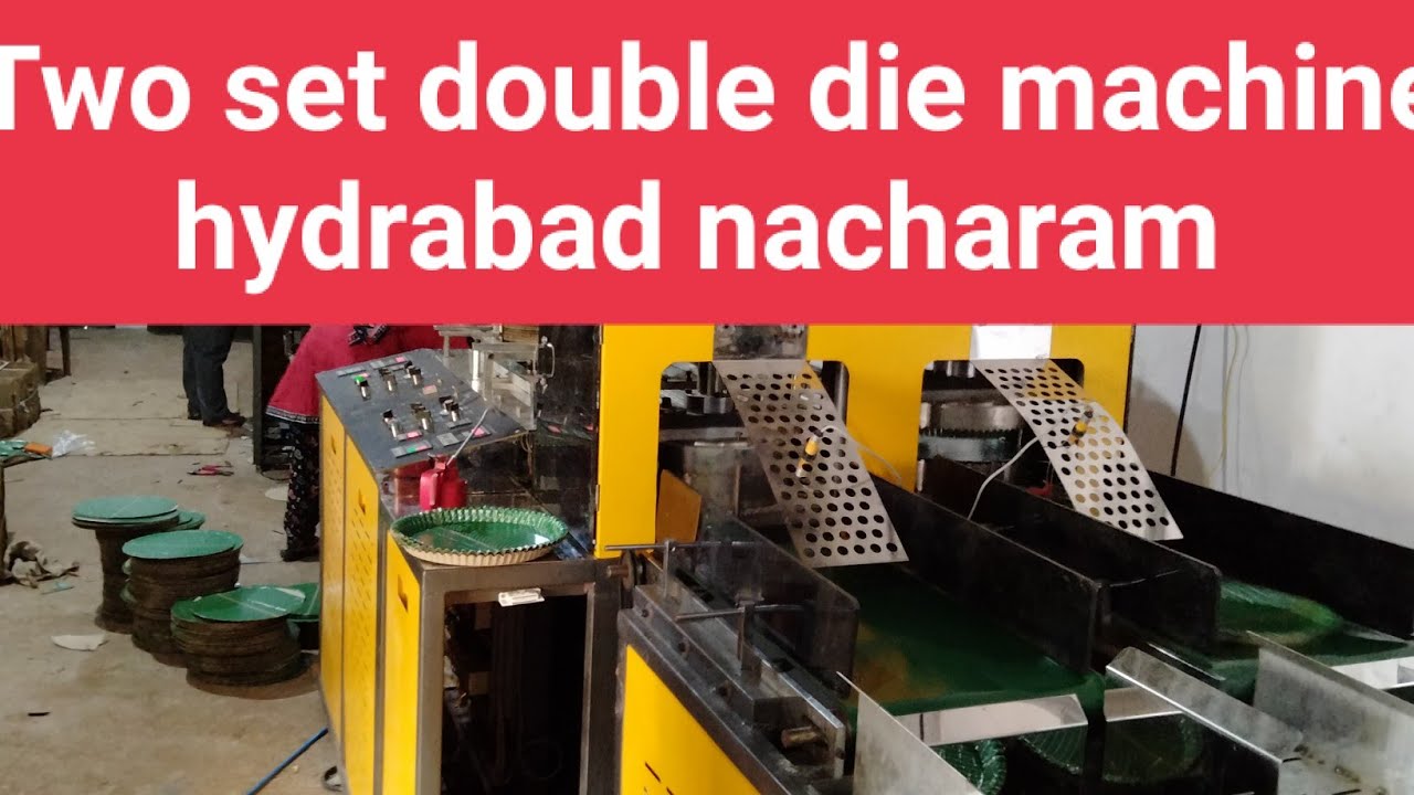 high speed buffet plate making machine - YouTube