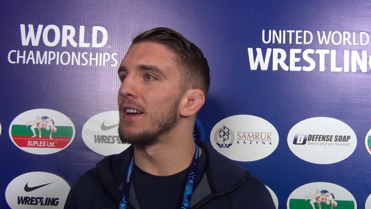 Zain Retherford (65 kg) after 2019 World Championships - YouTube