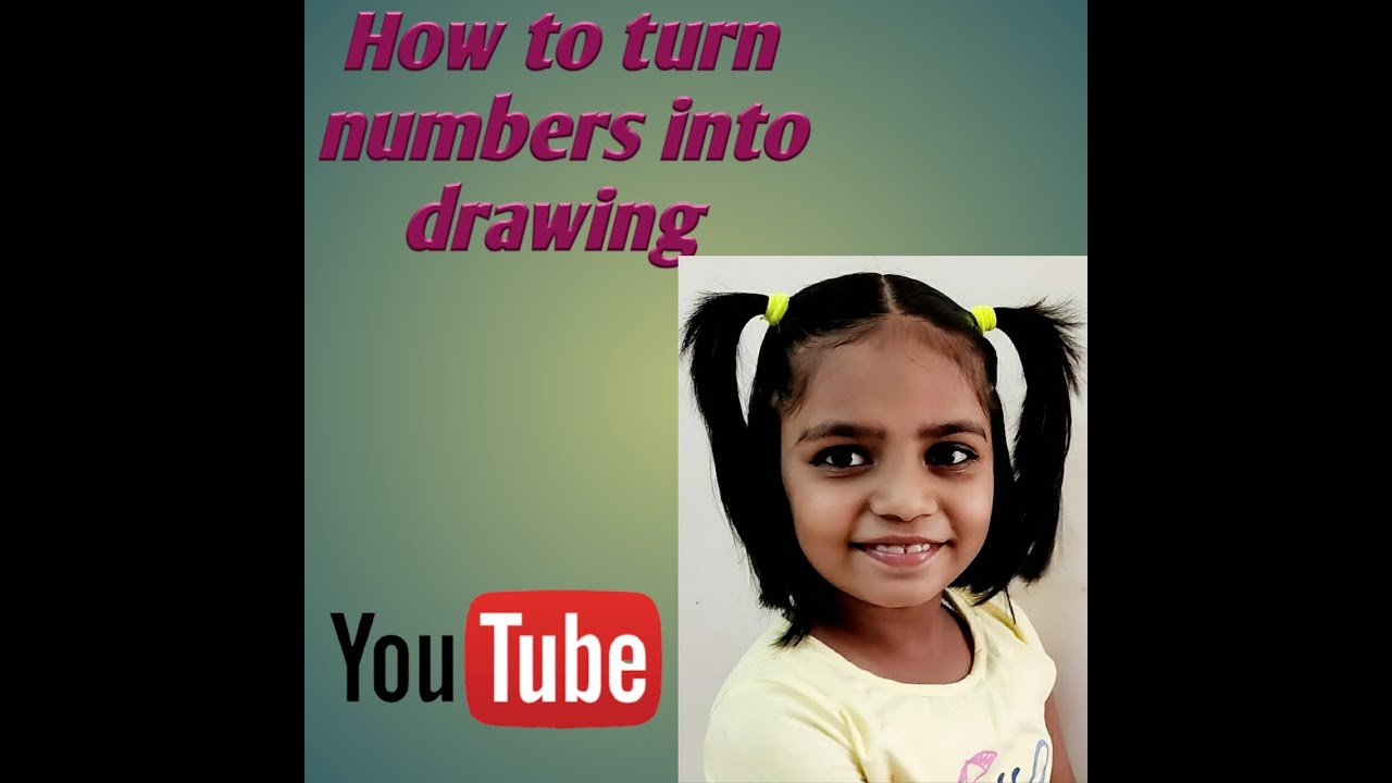 Numbers turns into Pictures - YouTube