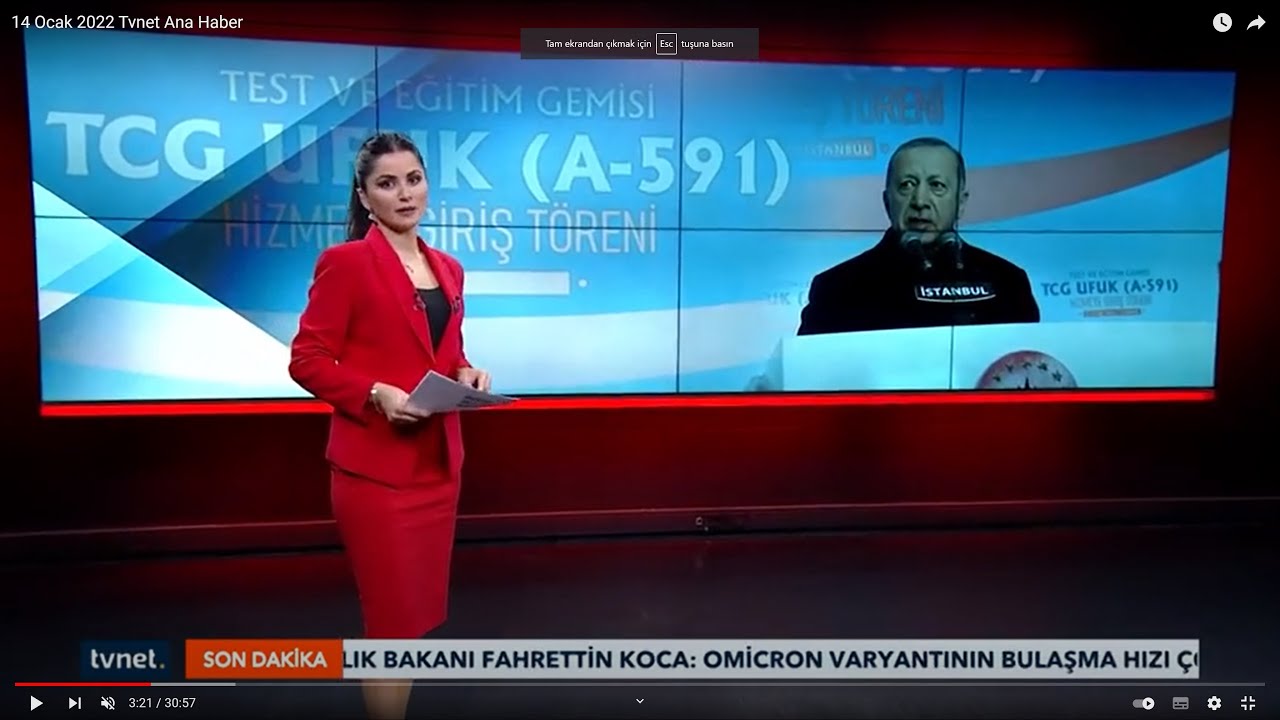 14 Ocak 2022 Tvnet Ana Haber - YouTube
