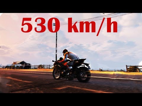 Record 530 Km/h Top Speed of KAWASAKI H2R Drag Race on Track World ...