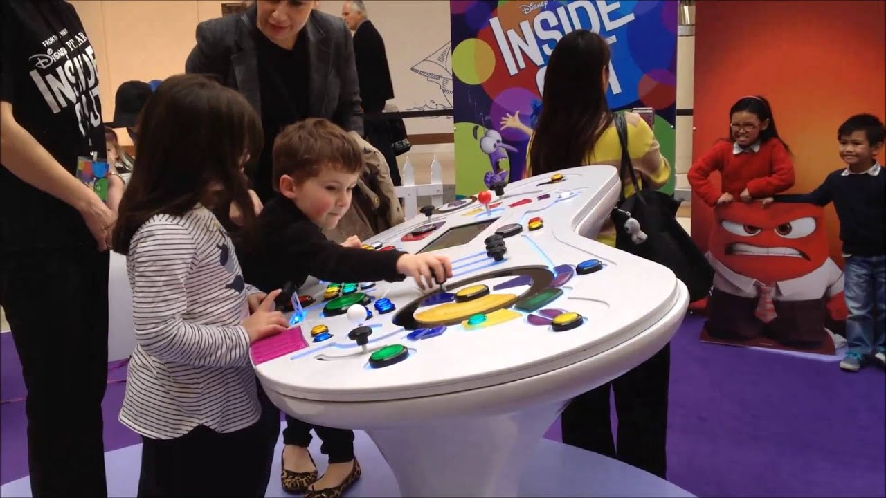 Inside Out Movie Console - YouTube