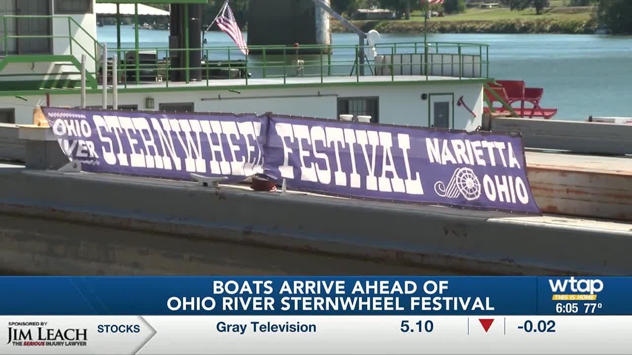 Sternwheelers arrive in Marietta ahead of Ohio River Sternwheel ...