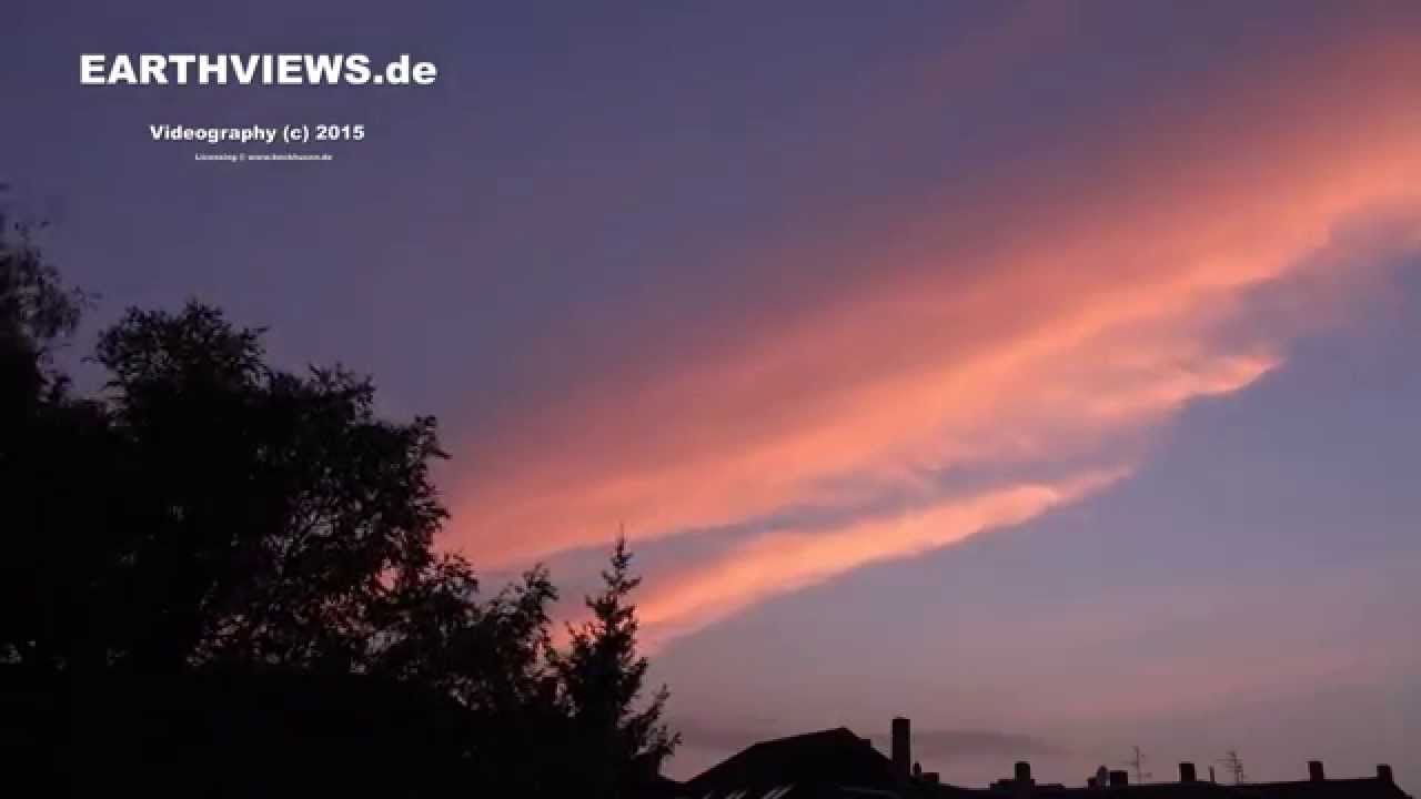 4k Depressing Clouds sunset time lapse - YouTube