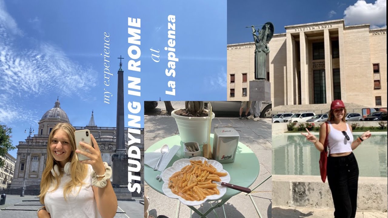 Life in Rome, studying abroad at La Sapienza, The University of Rome 🏛️ ...