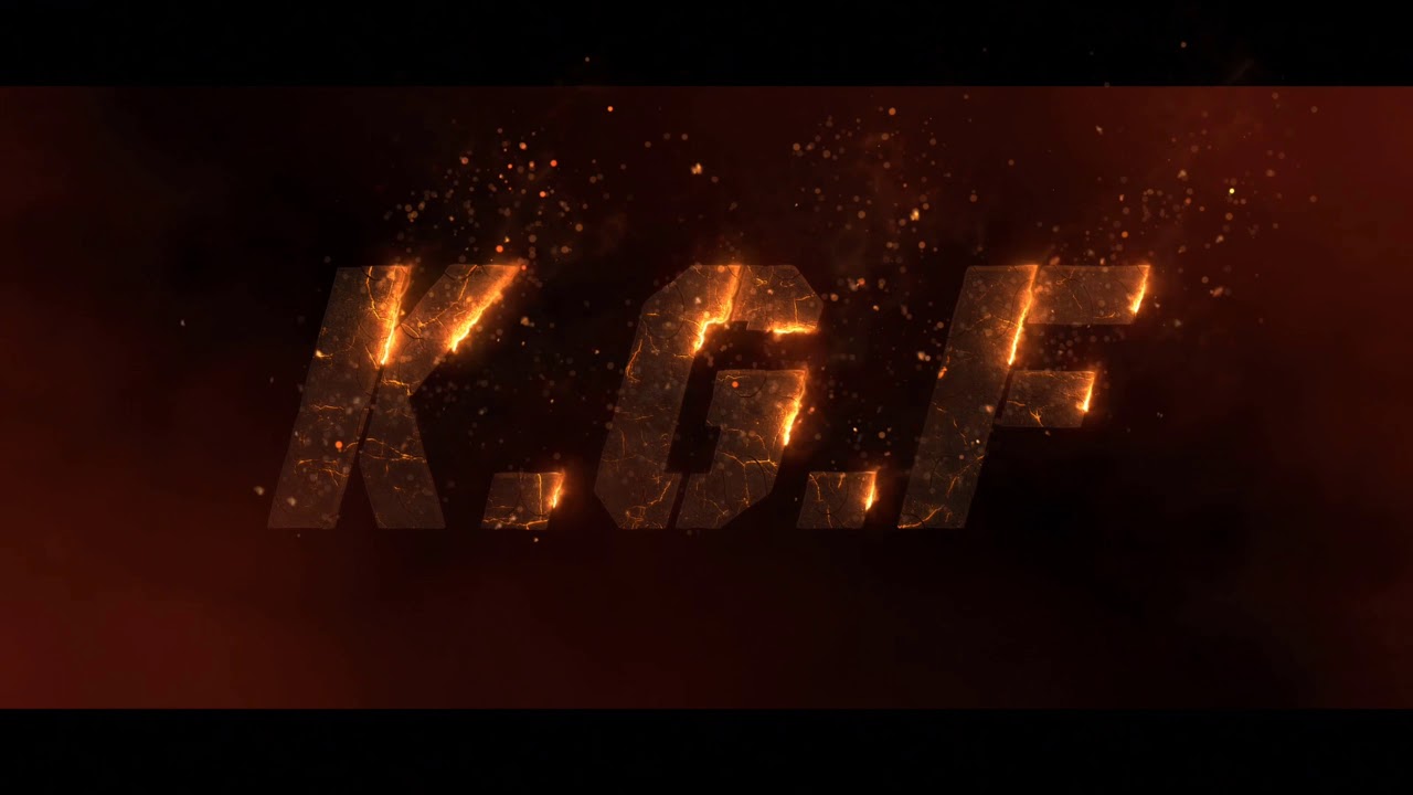 kgf title intro made in After Effects - YouTube