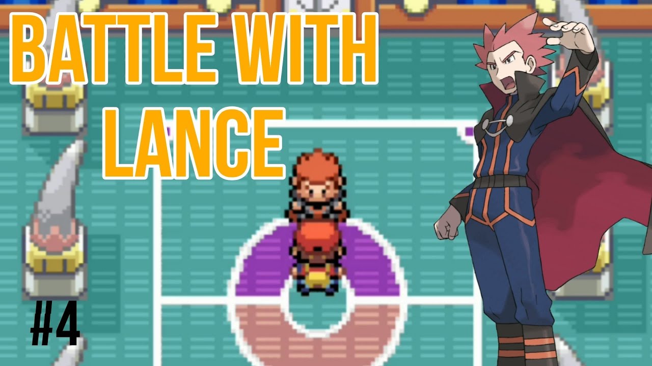 Pokemon Fire Red| Battle With Lance| Toxin_YK - YouTube