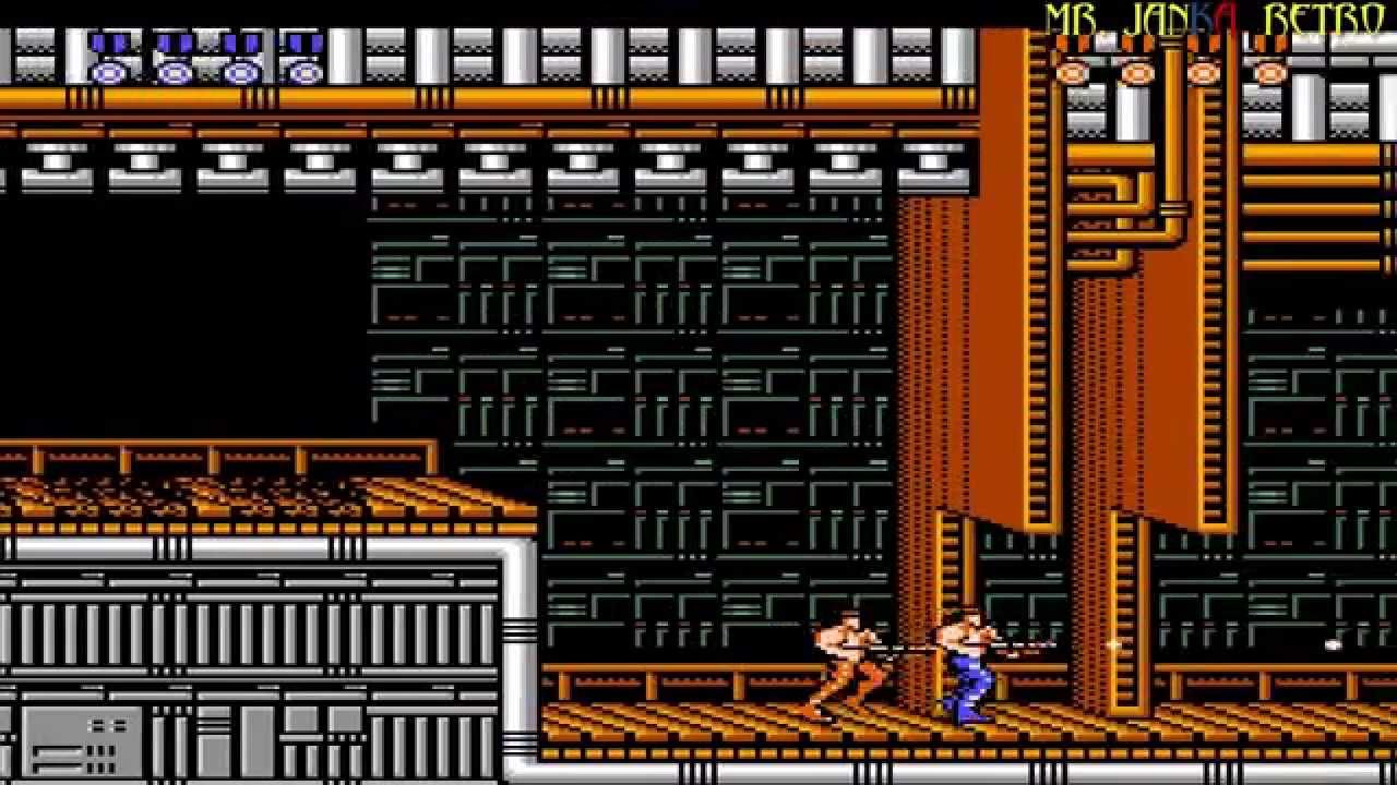 (RETRO) CONTRA - GAMEPLAY - NES - YouTube