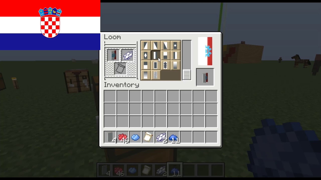 Minecraft Flag Banner Tutorial: Croatia - SRPFC - YouTube