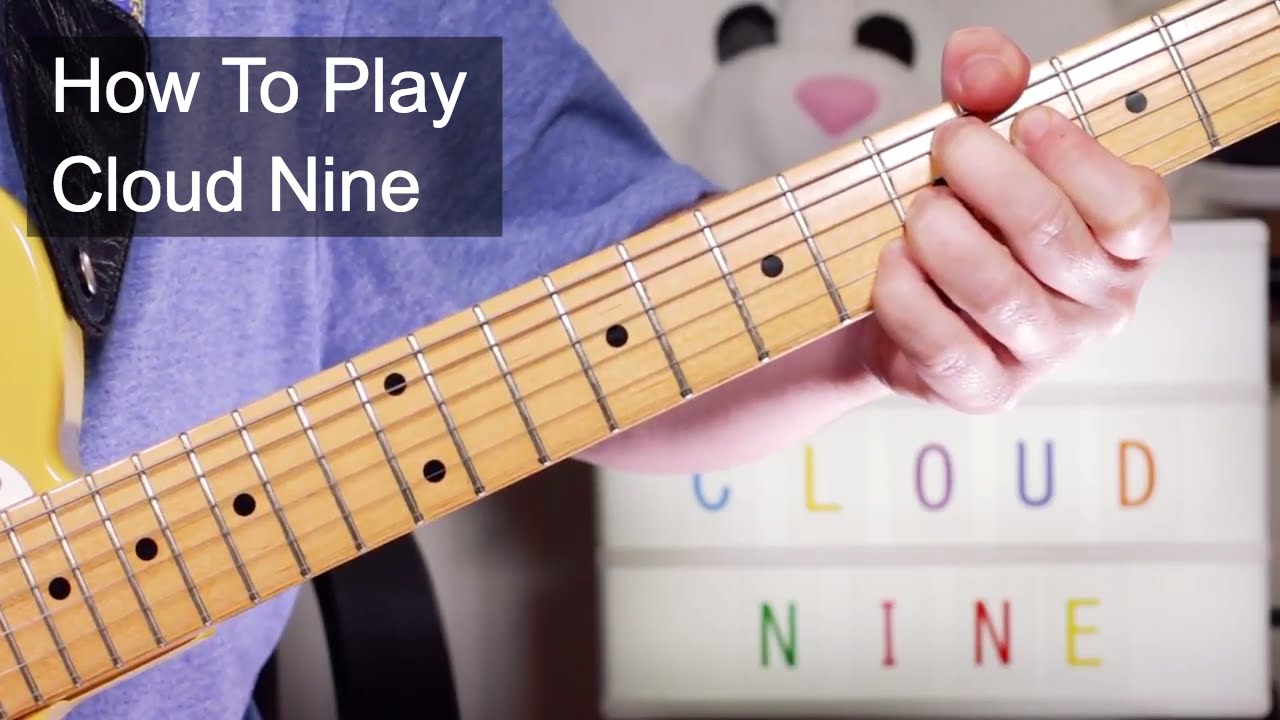 'Cloud Nine' The Temptations Guitar Lesson - YouTube
