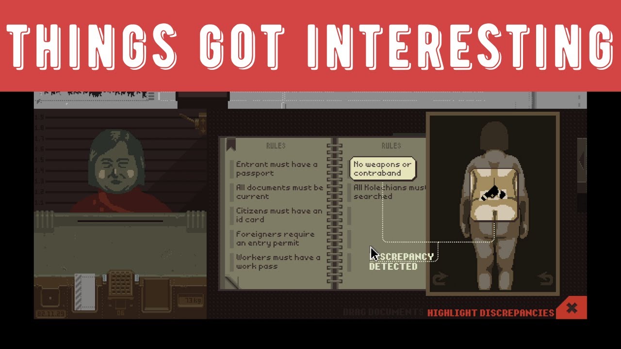 BODY SCAN: Papers, Please Episode 4 - YouTube