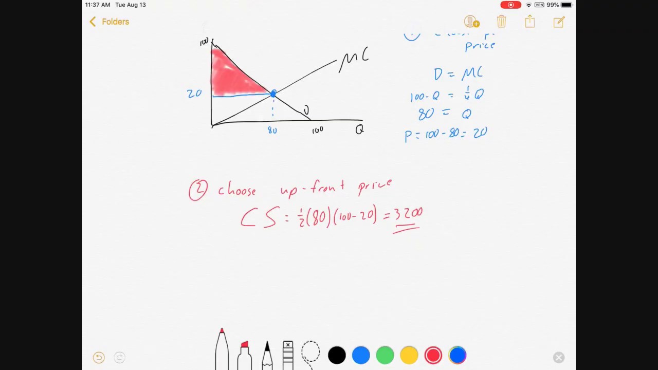 Two Part Tariff - YouTube