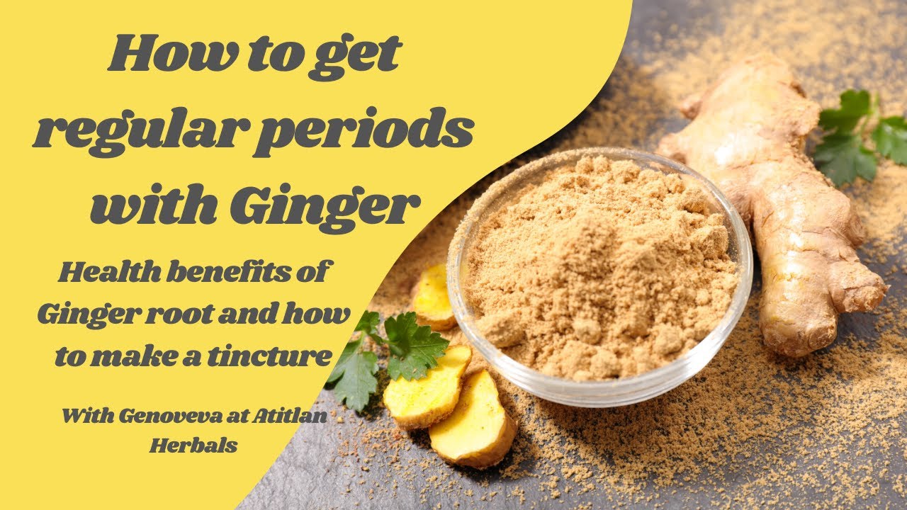 Health benefits of ginger root & how to make a tincture - YouTube