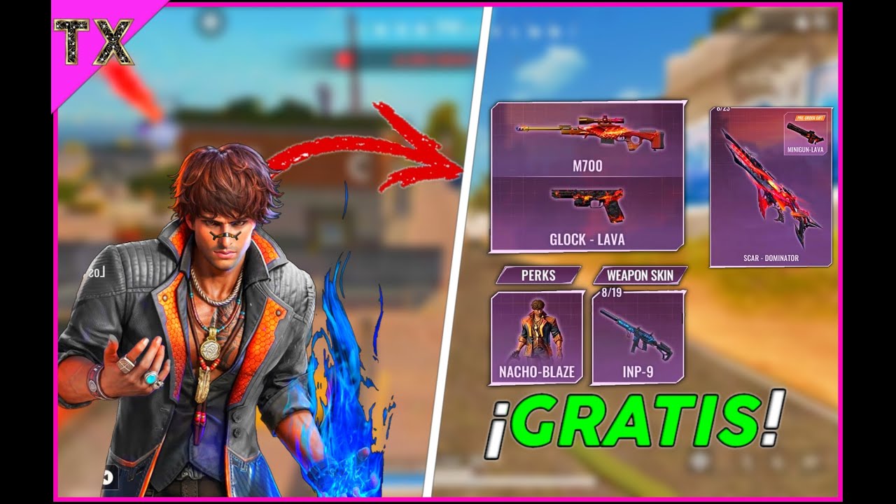 NUEVO EVENTO DE SKINS GRATIS ¡ASPECTO DE NACHO y CAMUFLAJES GRATIS! en ...