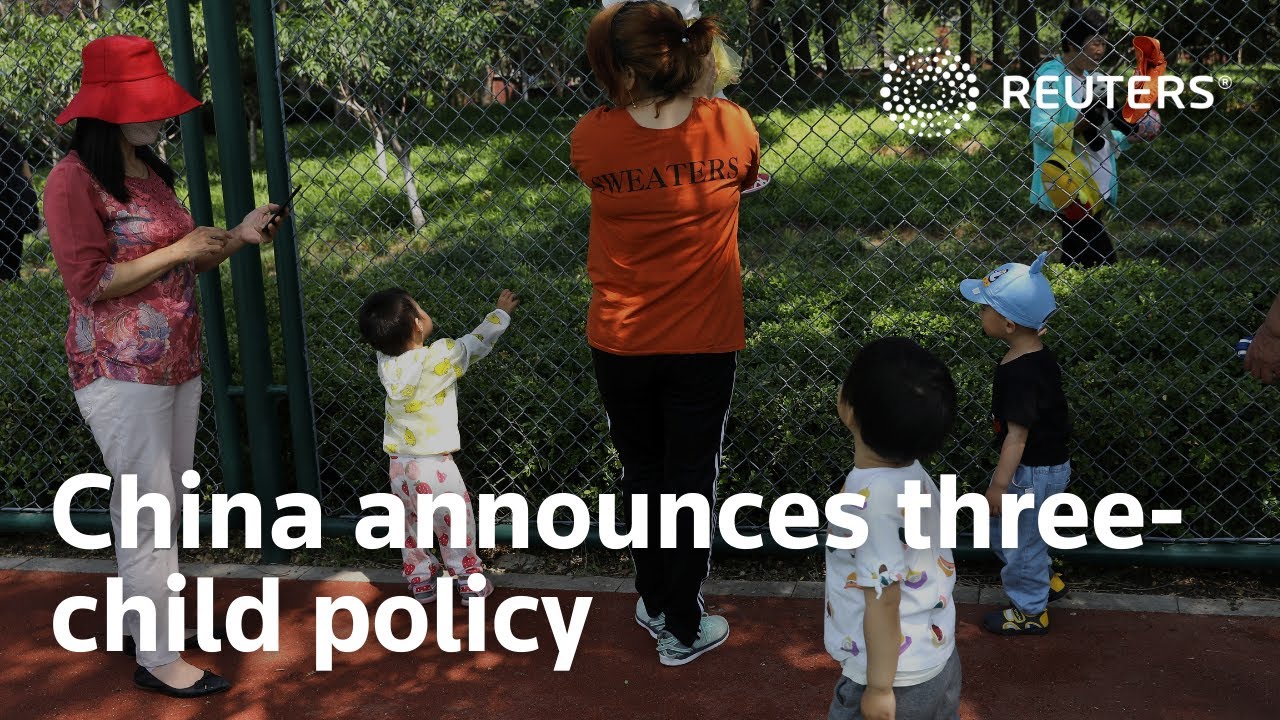 China announces three-child policy - YouTube
