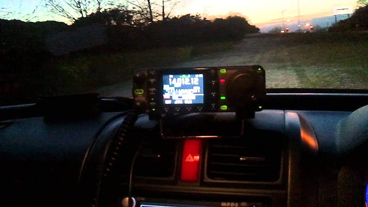 M0EDX G4HOM/M W3RJ QSO - YouTube